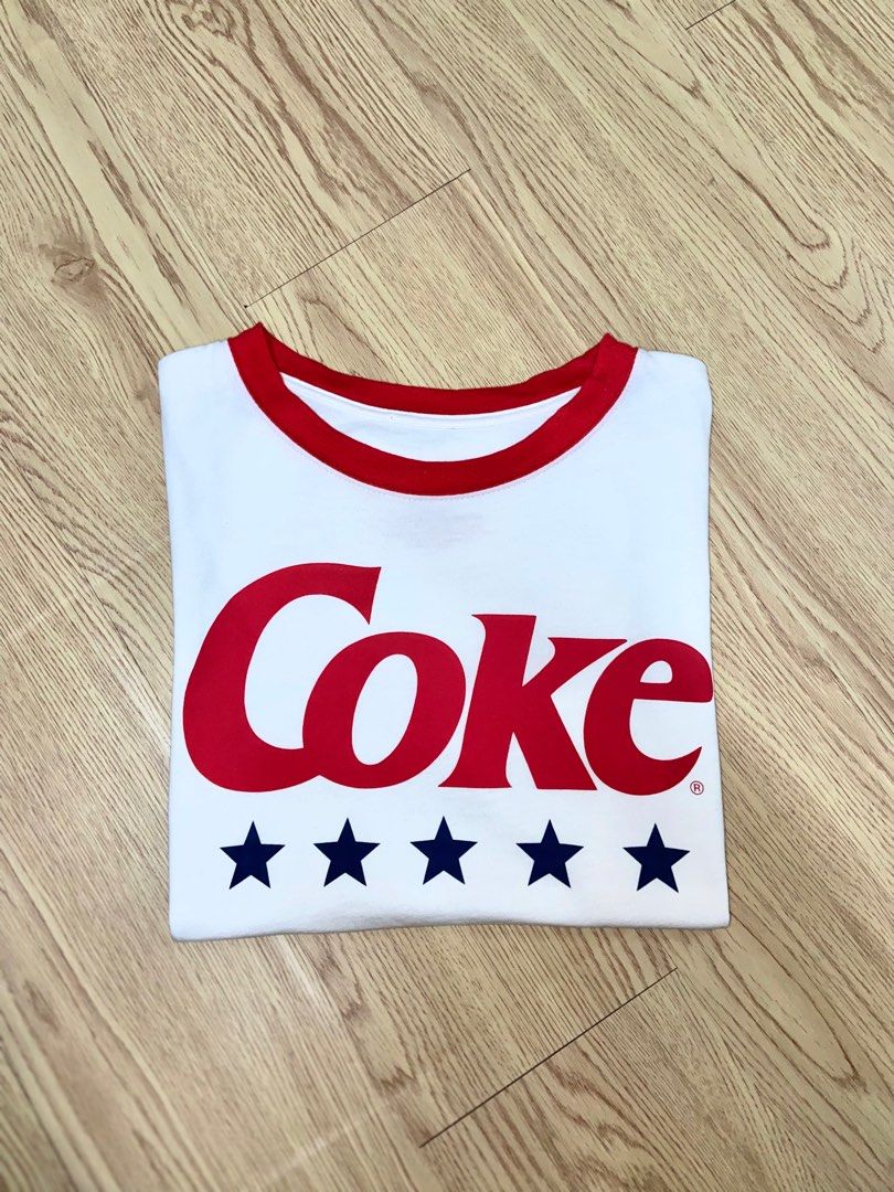 coca cola coke shirt, Men's Fashion, Tops & Sets, Tshirts & Polo Shirts ...