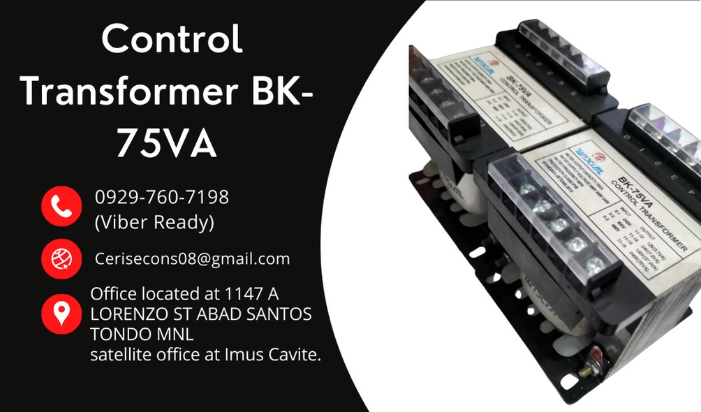 Control Transformer BK-75VA, Commercial & Industrial, Construction Tools & Equipment on Carousell