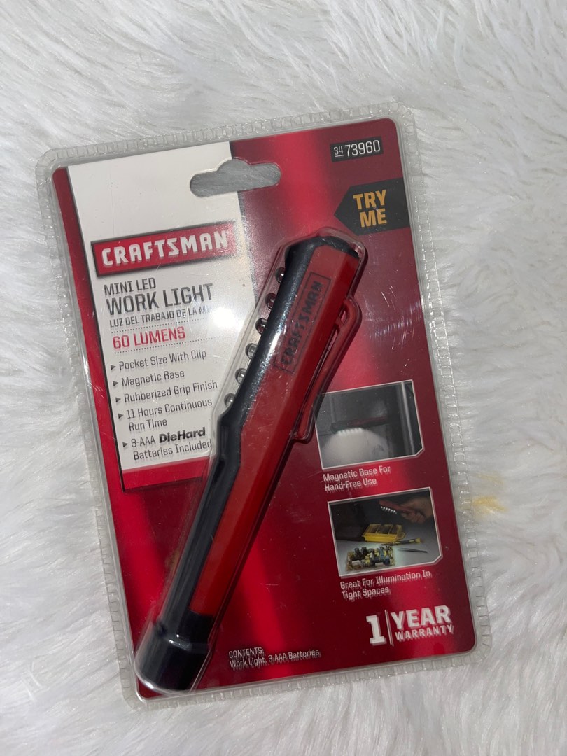 craftsman mini led light, Everything Else, Others on Carousell