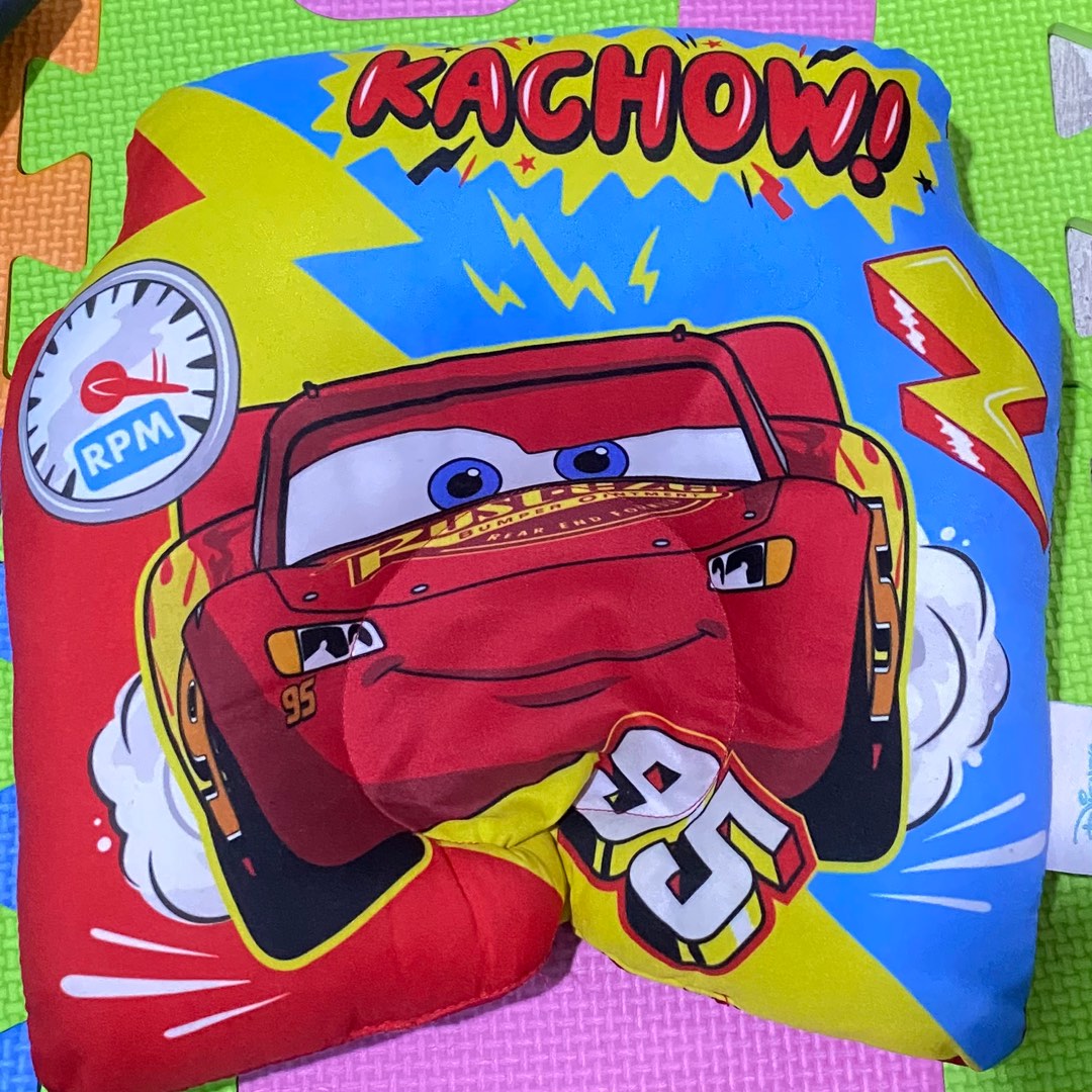Dakki 10.5"x11.5" Mcqueen KaChow Infant Head Pillow, Babies & Kids ...