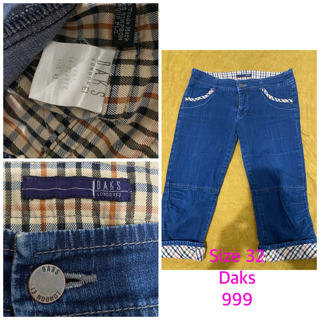 Daks tokong pants, Women's Fashion, Bottoms, Jeans on Carousell