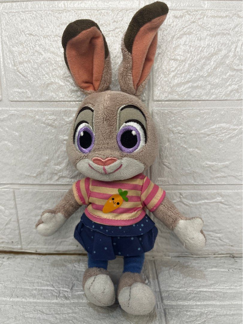 Disney Store Zootopia Police Officer Judy Hopps Bunny x Rabbit Plush ...