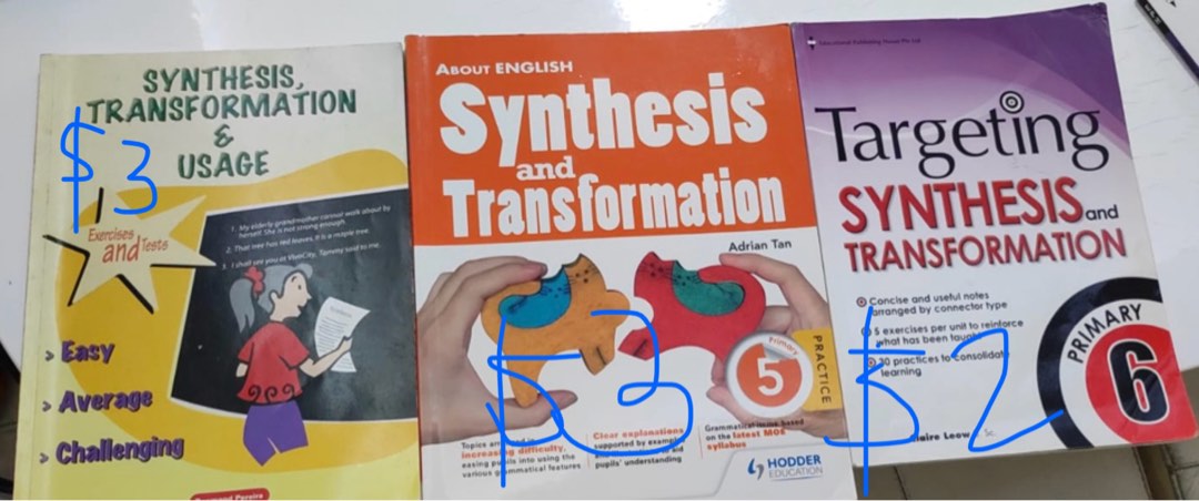 English Synthesis and transformation psle and p5, Hobbies & Toys, Books ...