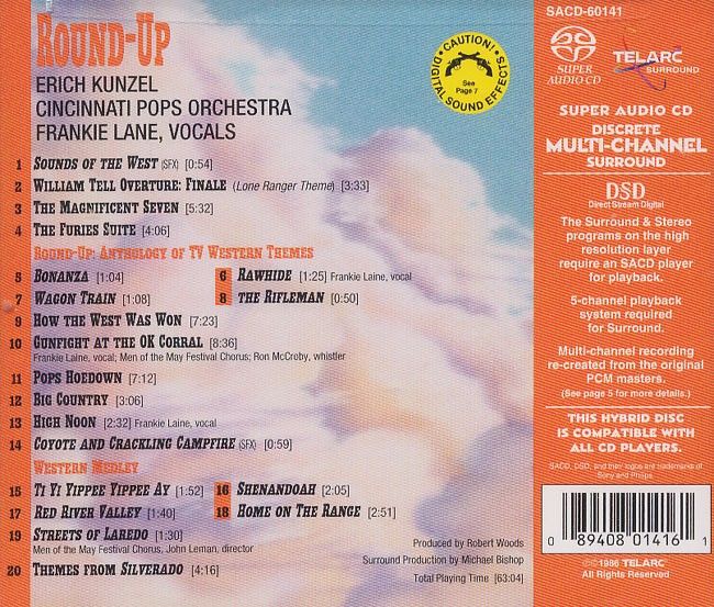 Erich Kunzel, Cincinnati Pops Orchestra & Frankie Laine - ROUND- UP ...