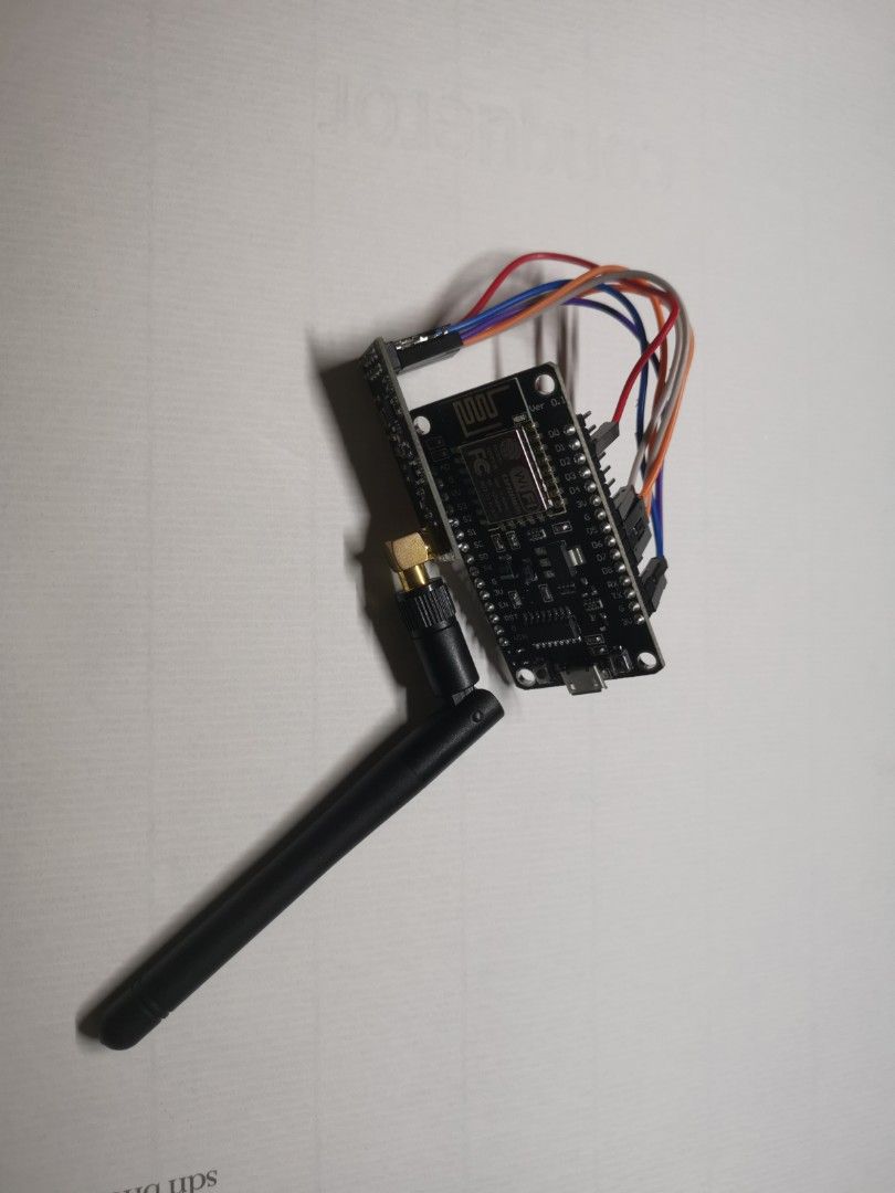 Esp8266 Node Mcu Deauther And We Add The Antennawifi Jammer