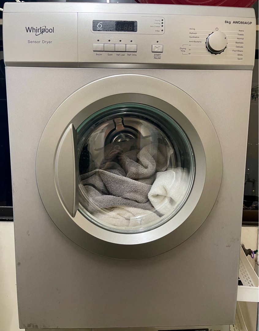 ‼️RUSH SALE‼️Excellent condition - Whirlpool 8kg Front Load Electric ...