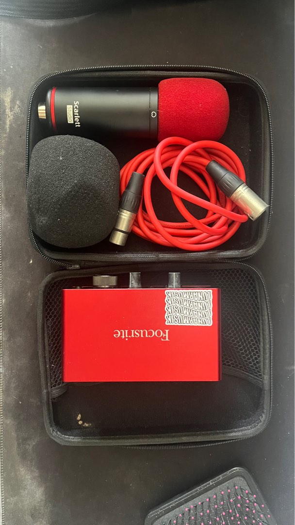 FOCUSRITE SOLO 3rd Gen (With Mic), Computers & Tech, Parts ...