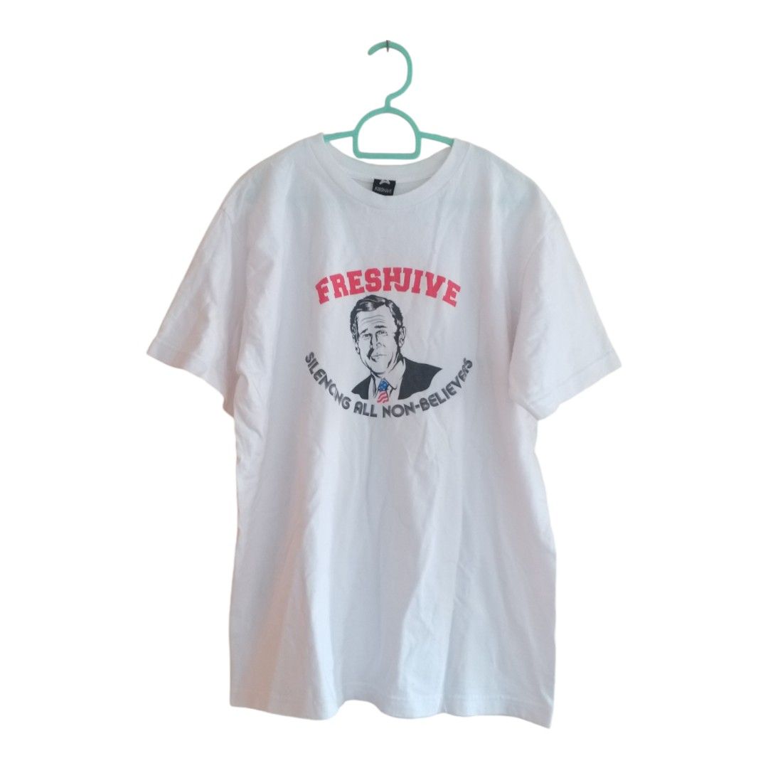 Freshjive Bush Tshirt, Men's Fashion, Tops & Sets, Tshirts & Polo ...