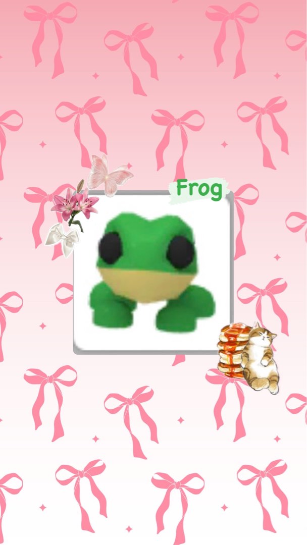 Frog Adopt Me, Video Gaming, Video Games, Others on Carousell