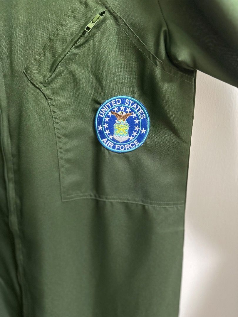 FULL SET -Halloween COS Top Gun: Maverick Cosplay Pilot Uniform Bar ...