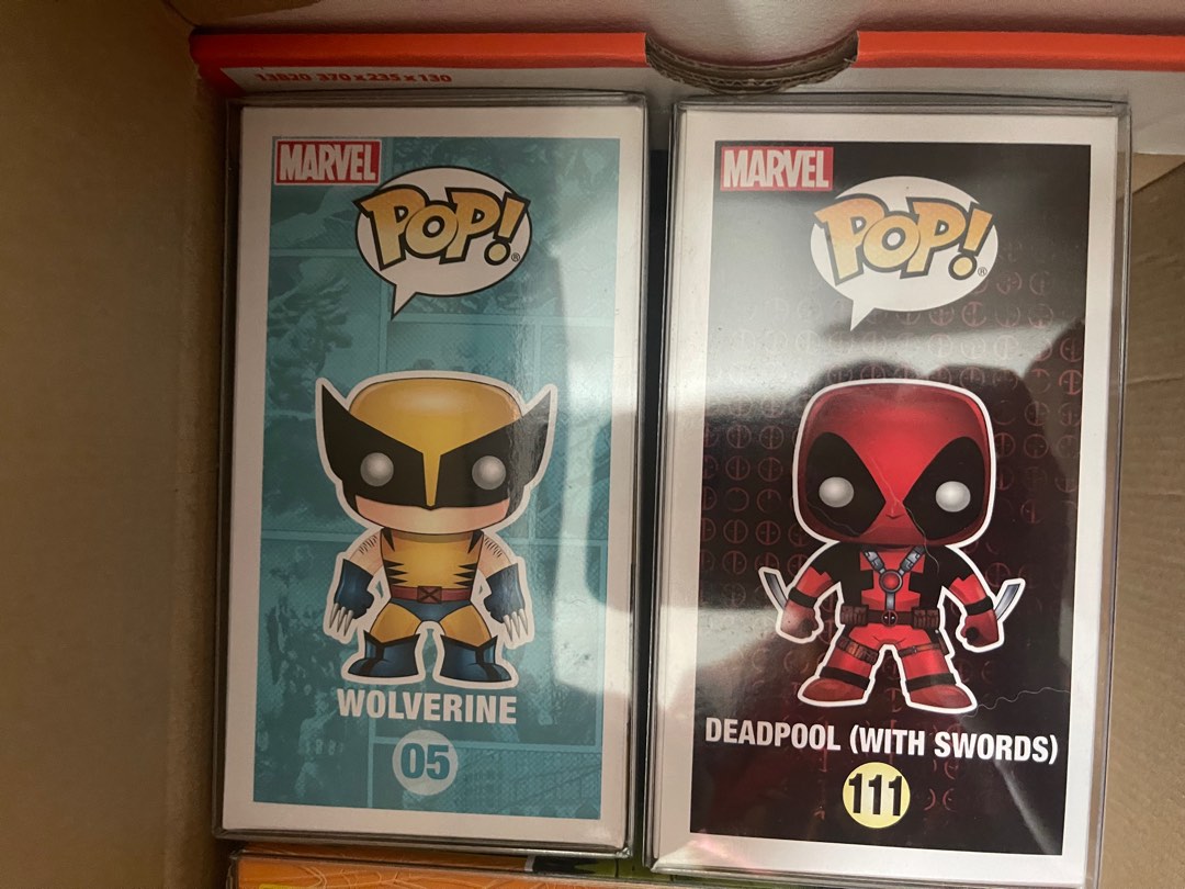 Funko Dead Pool and Wolverine Set, Hobbies & Toys, Toys & Games on ...