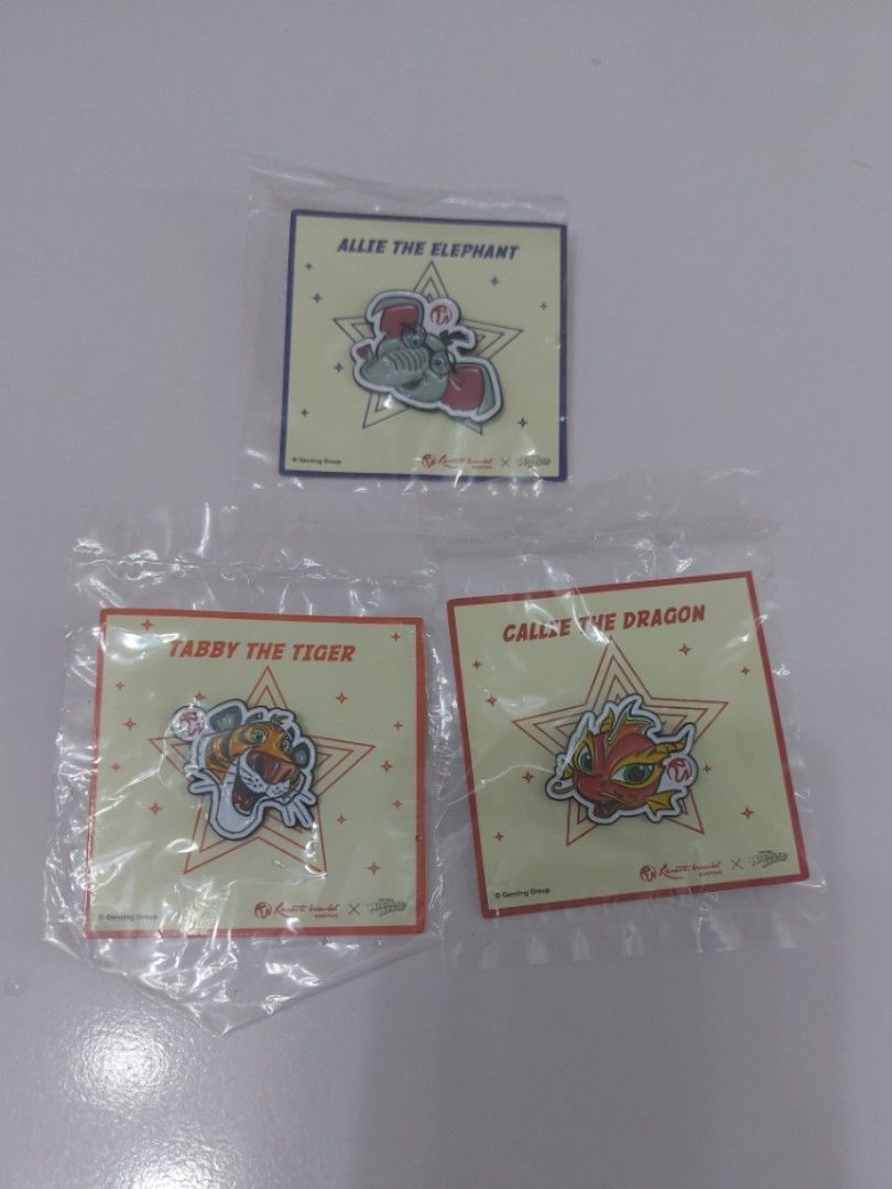 Genting Highlands Skyworlds Pins, Hobbies & Toys, Collectibles ...