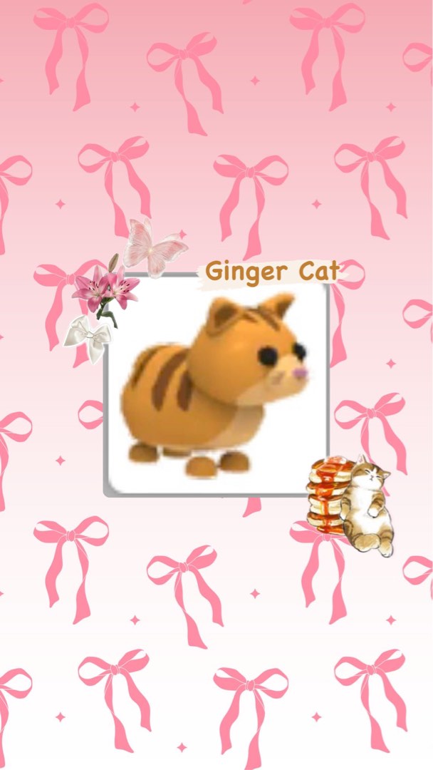 Ginger Cat RM 1 Adopt Me, Video Gaming, Video Games, Others on Carousell