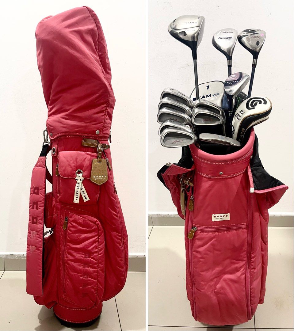 Golf full complete Ladies set 12pcs, Driver Bridgestone Beam CL 13°loft ...