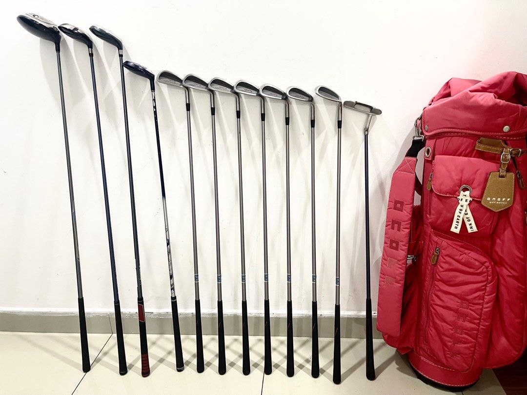 Golf full complete Ladies set 12pcs, Driver Bridgestone Beam CL 13°loft ...