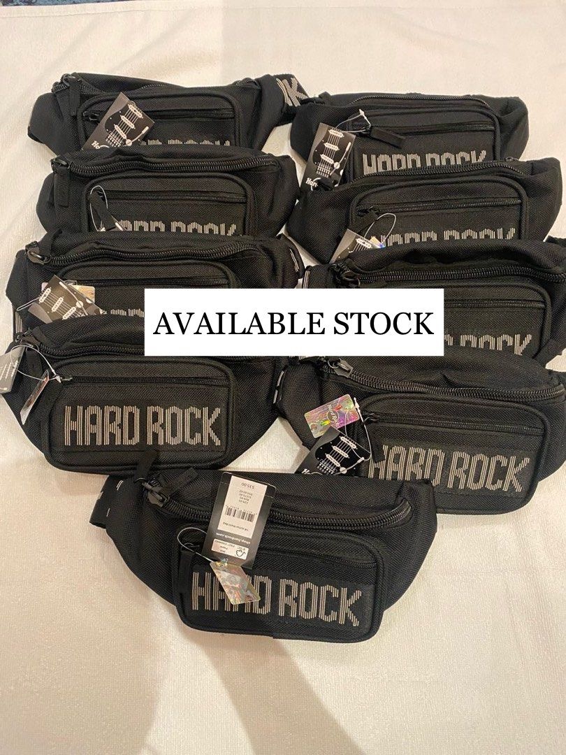 Hard Rock Ori Pouch Bag (Brand New), Men's Fashion, Bags, Belt bags ...