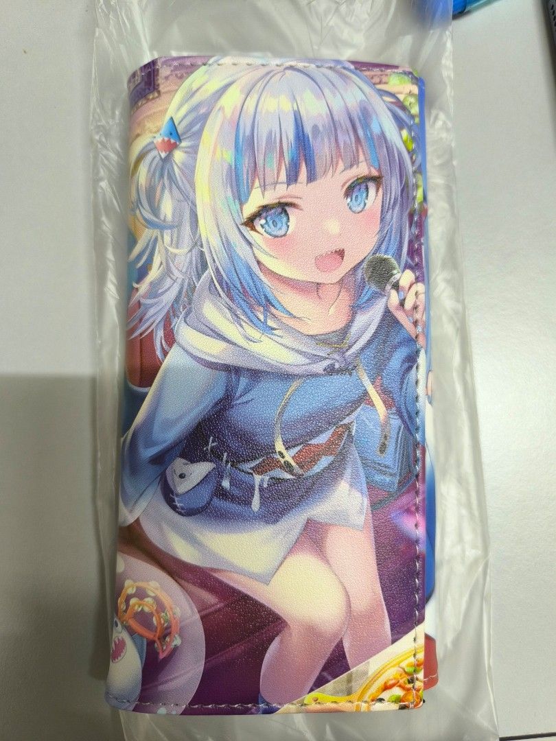 Hololive Wallet Gawr Gura, Minato Aqua, Uruha Rushia, Hobbies & Toys ...