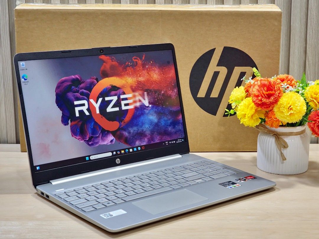 HP Laptop 15s-eq3xxx AMD Ryzen 5 5625U w/ Radeon Graphics 8Gb Ram 512Gb ...