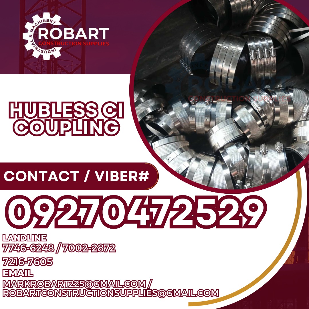 Hubless CI Coupling, Commercial & Industrial, Construction Tools ...