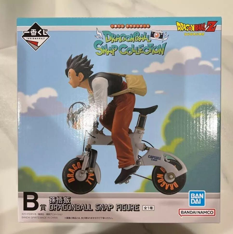 Ichiban Kuji Dragon Ball SNAP COLLECTION Prize B Son Gohan, Hobbies ...