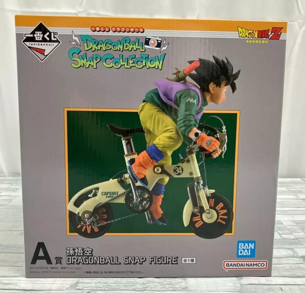 Ichiban Kuji Dragon Ball SNAP COLLECTION Prize A Son Goku, Hobbies & Toys, Toys & Games on Carousell