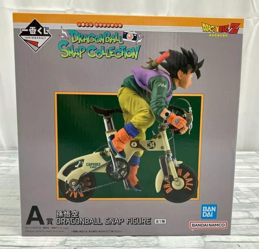 Ichiban Kuji Dragon Ball SNAP COLLECTION Prize A Son Goku, Hobbies ...