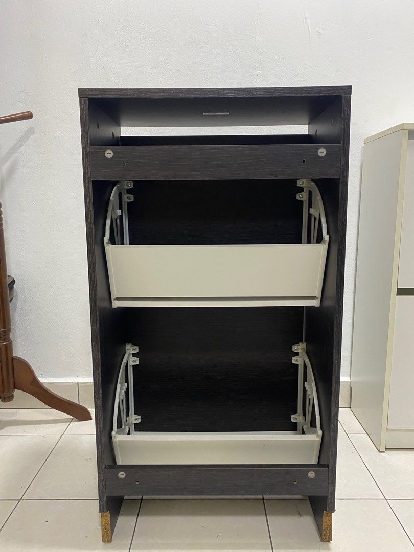 Ikea Bissa Shoe Rack, Furniture & Home Living, Furniture, Shelves ...