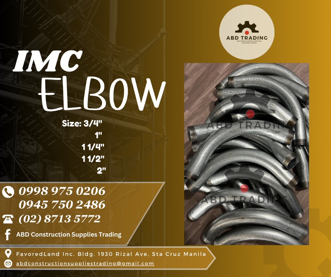IMC ELBOW, Commercial & Industrial, Construction Tools & Equipment on ...
