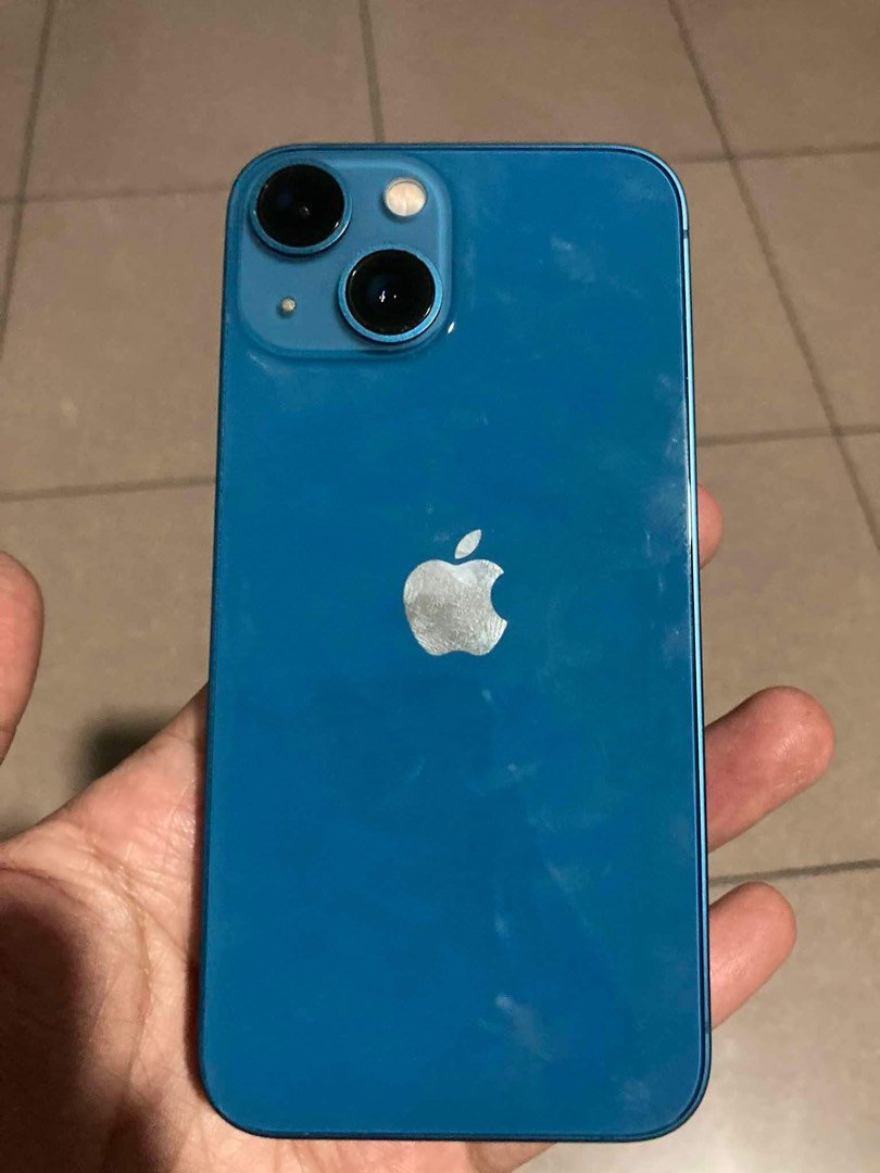 iPhone 13 Mini Blue 128 GB 73% Battery Health, Mobile Phones & Gadgets ...