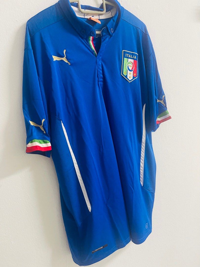 ITALY NATIONAL TEAM 2014/2015/2016 HOME FOOTBALL SHIRT PUMA JERSEY, Men ...