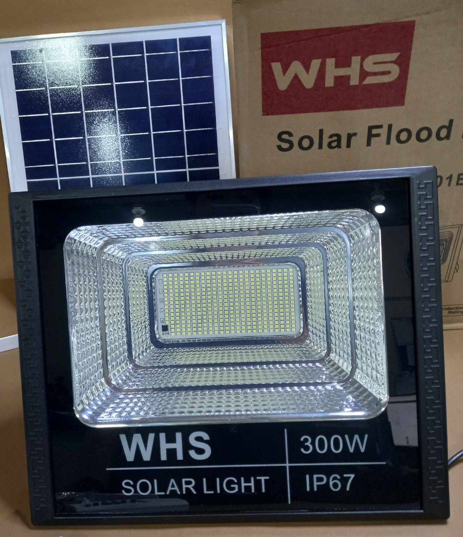 JAFED WHS-CHZ-901E IP67 300W Solar Led Outdoor Flood Light Street Lamp ...