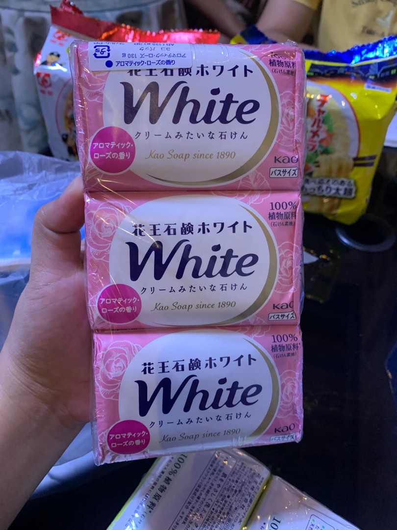 AUTHENTIC Japan Kao White Soap SET, Beauty & Personal Care, Bath & Body ...