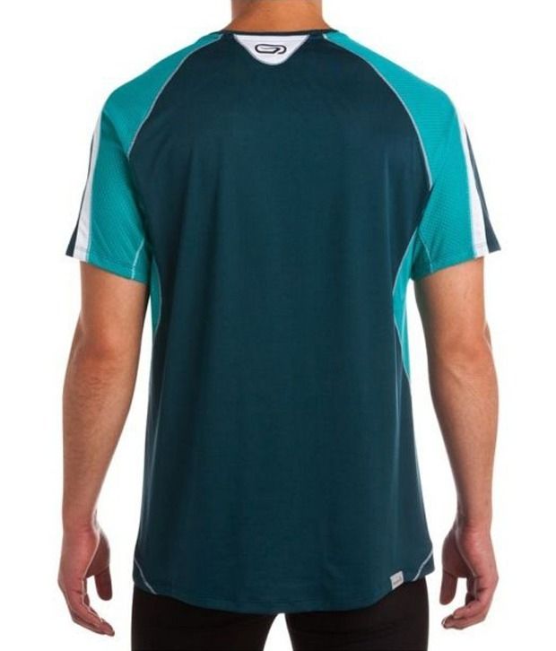 KALENJI by DECATHLON – Blue Elio Men's Running T-shirt Print, Men's ...