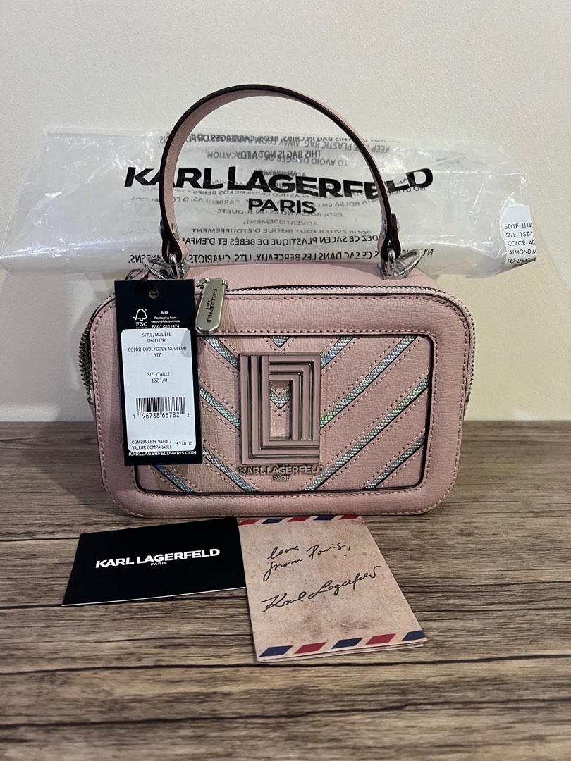 Karl Lagerfeld Simone Camera bag in Rose, Luxury, Bags & Wallets on ...