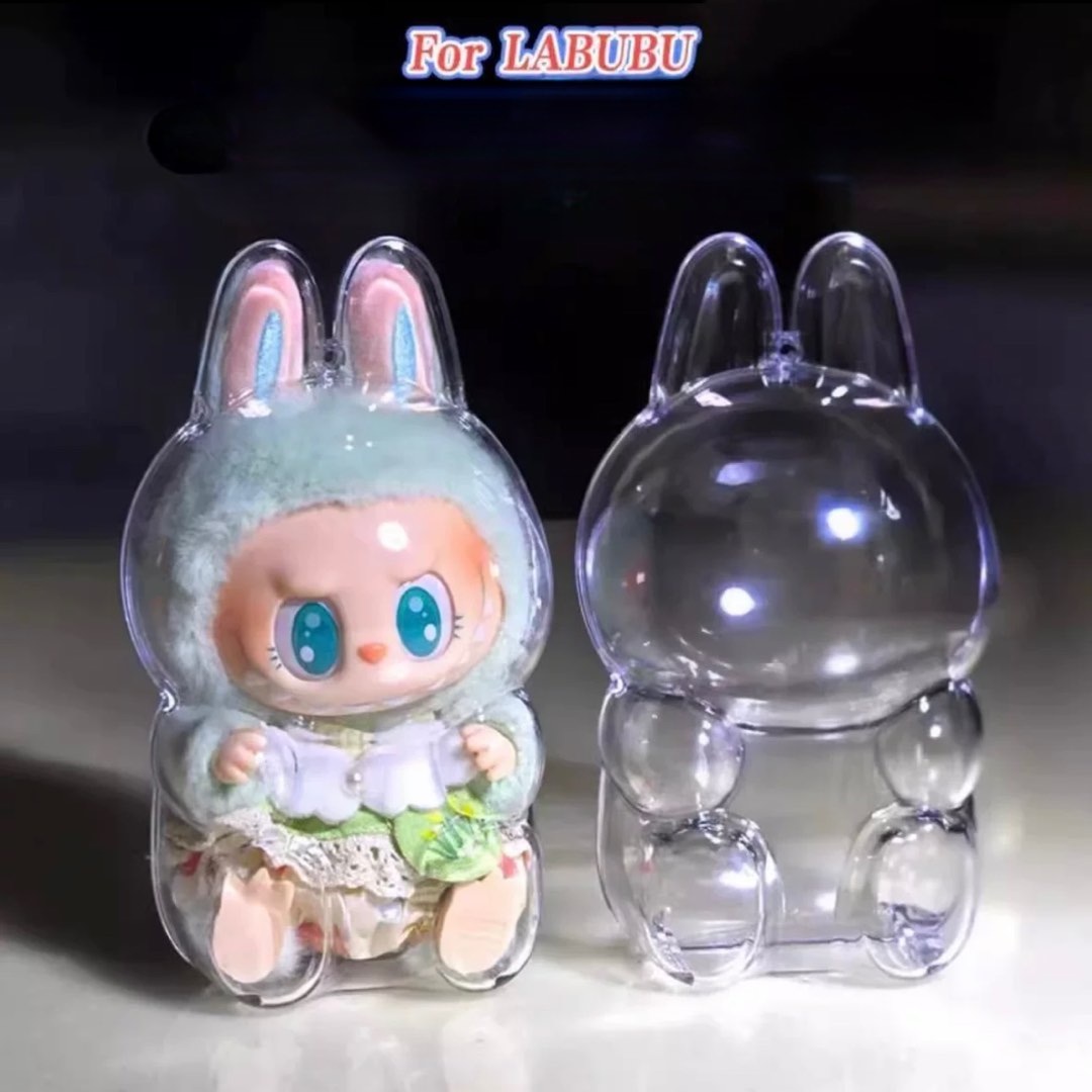 Labubu Acrylic Container V2 (have a seat), Hobbies & Toys, Toys & Games ...