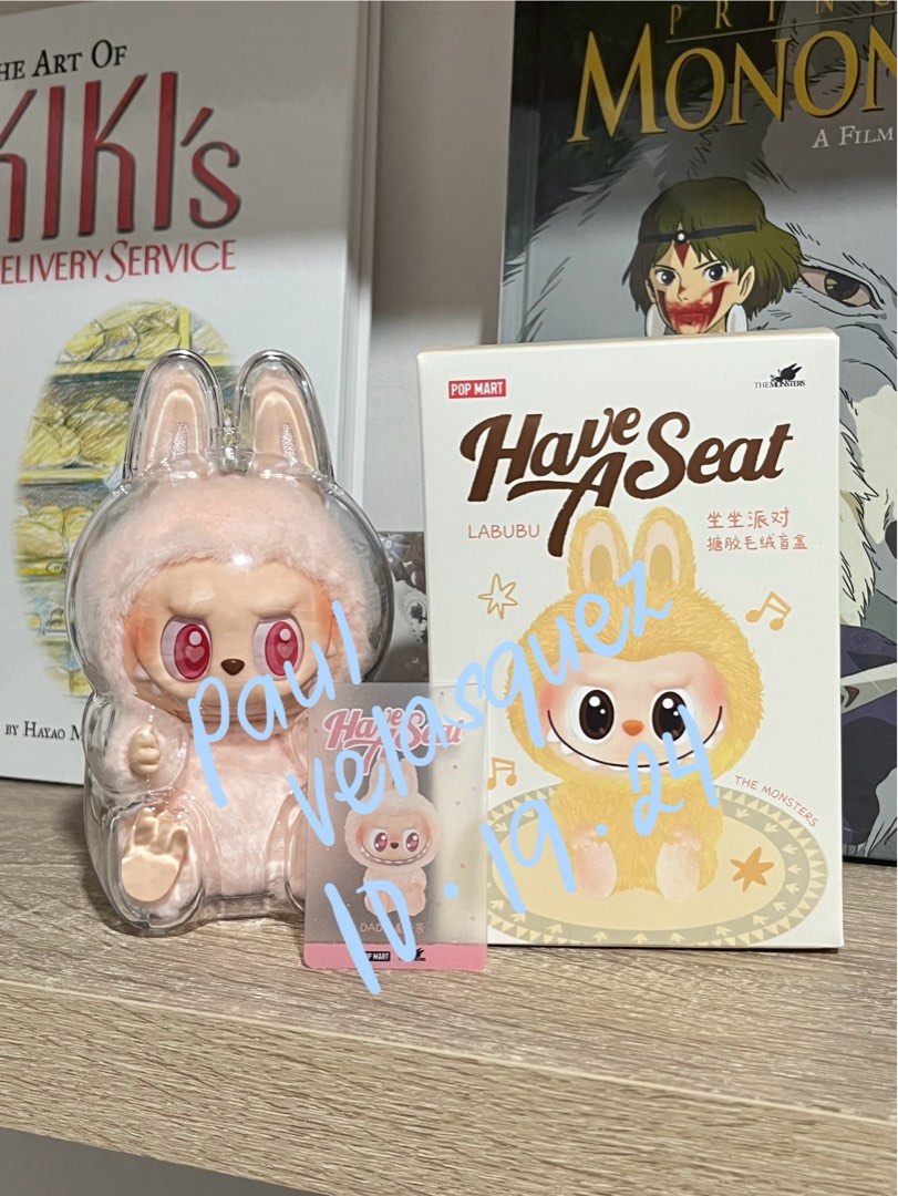 LABUBU Dada + Acrylic Case Set, Hobbies & Toys, Toys & Games on Carousell