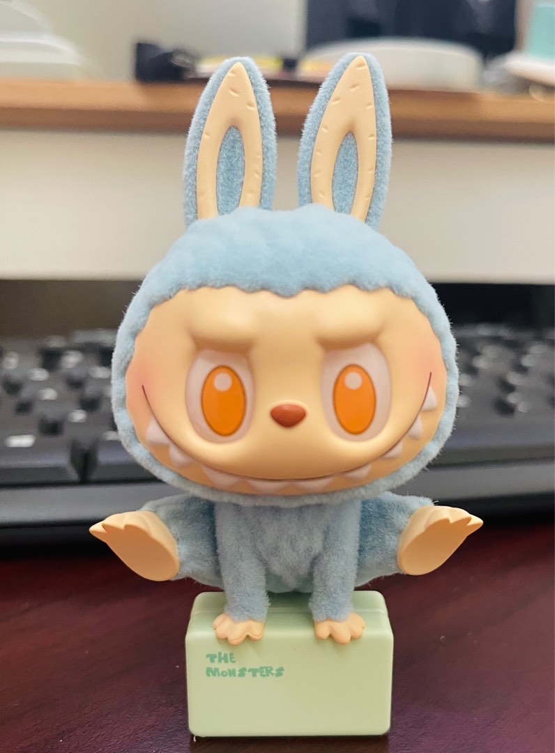 Labubu lazy yoga show off, Hobbies & Toys, Toys & Games on Carousell