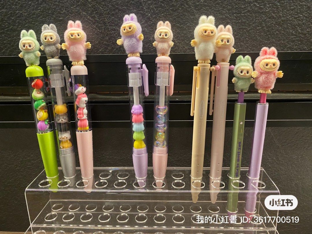 Labubu Pen/ Popmart pen/ Popbean Pen, Hobbies & Toys, Stationery ...