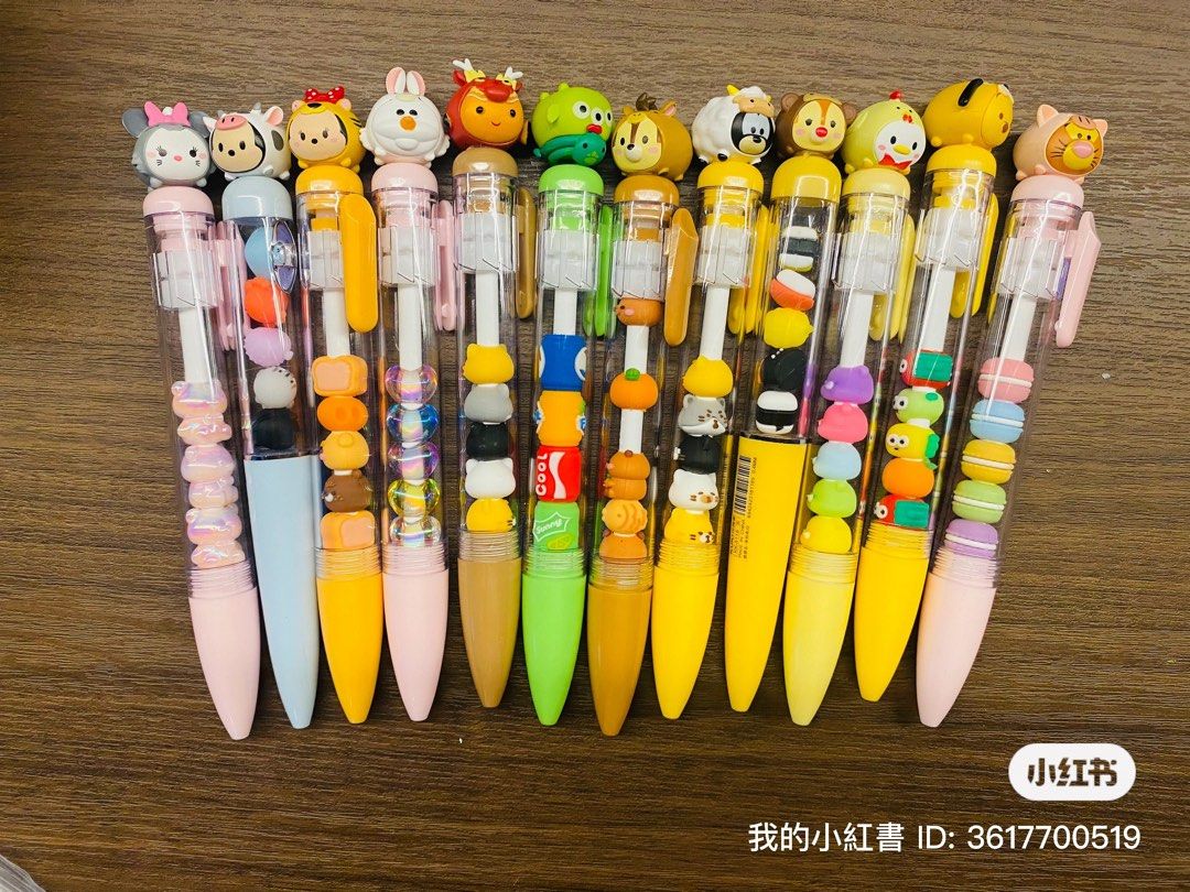 Labubu Pen/ Popmart pen/ Popbean Pen, Hobbies & Toys, Stationery ...