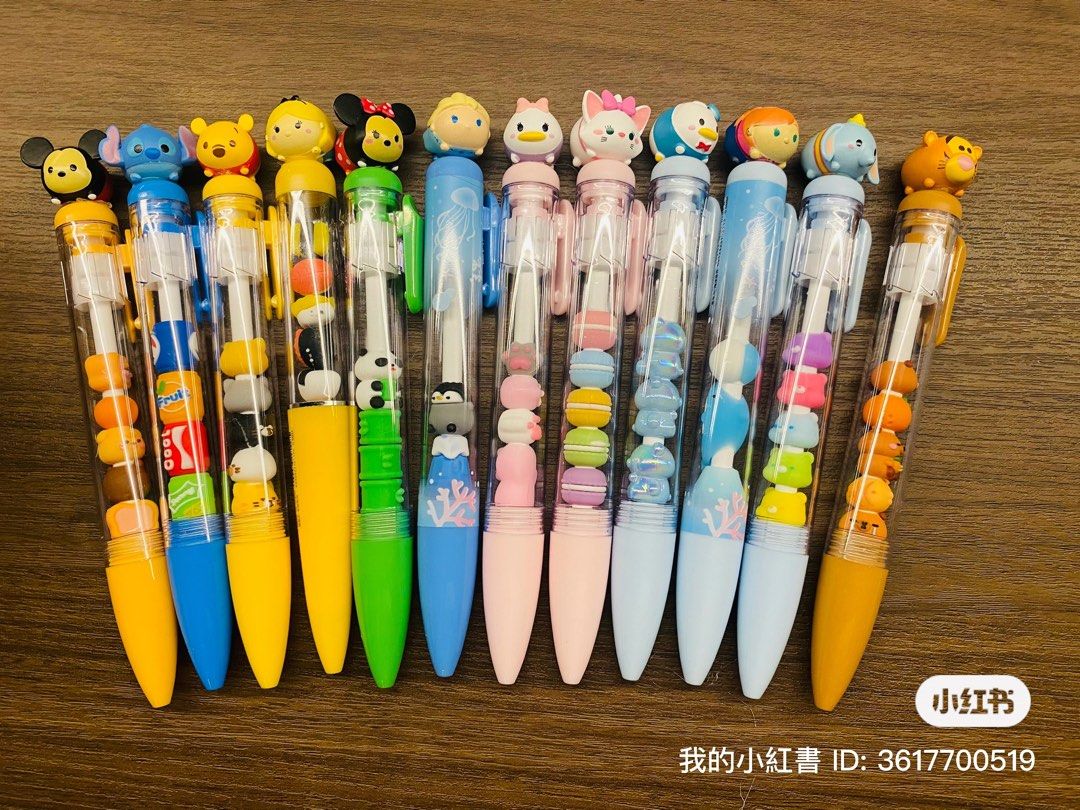 Labubu Pen/ Popmart pen/ Popbean Pen, Hobbies & Toys, Stationery ...