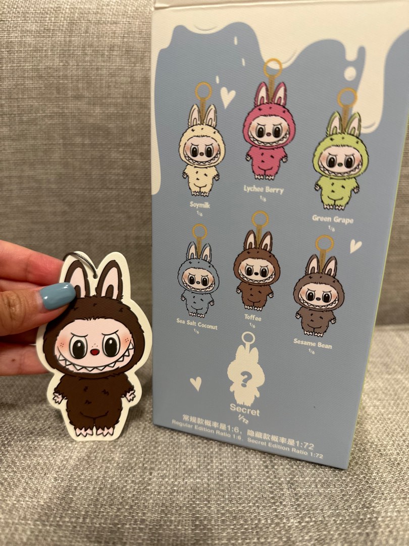 [BNIF] LABUBU V1 - Macaron "Secret" - Chestnut Cocoa, Hobbies & Toys ...