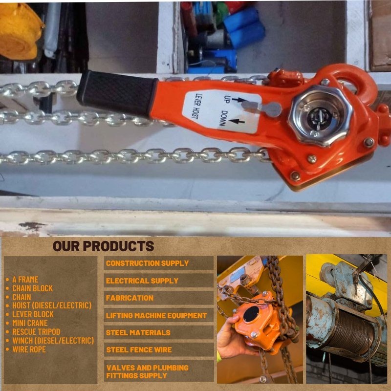 Lifting 6T x 1.5M Regular Lever Block / Lever Block, Commercial ...