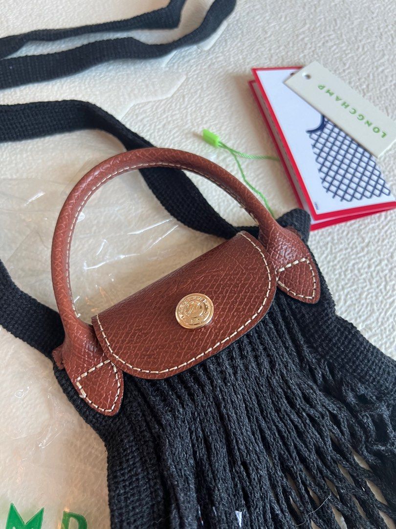 Longchamp Le Pliage Filet XS Mesh Bag (nt), 名牌, 手袋及銀包 - Carousell