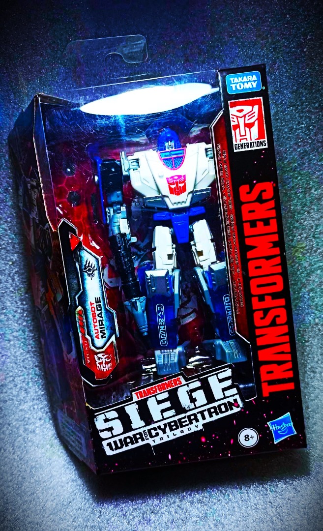 Loose SIEGE MIRAGE Hasbro Deluxe Class Autobot Transformers, Hobbies ...