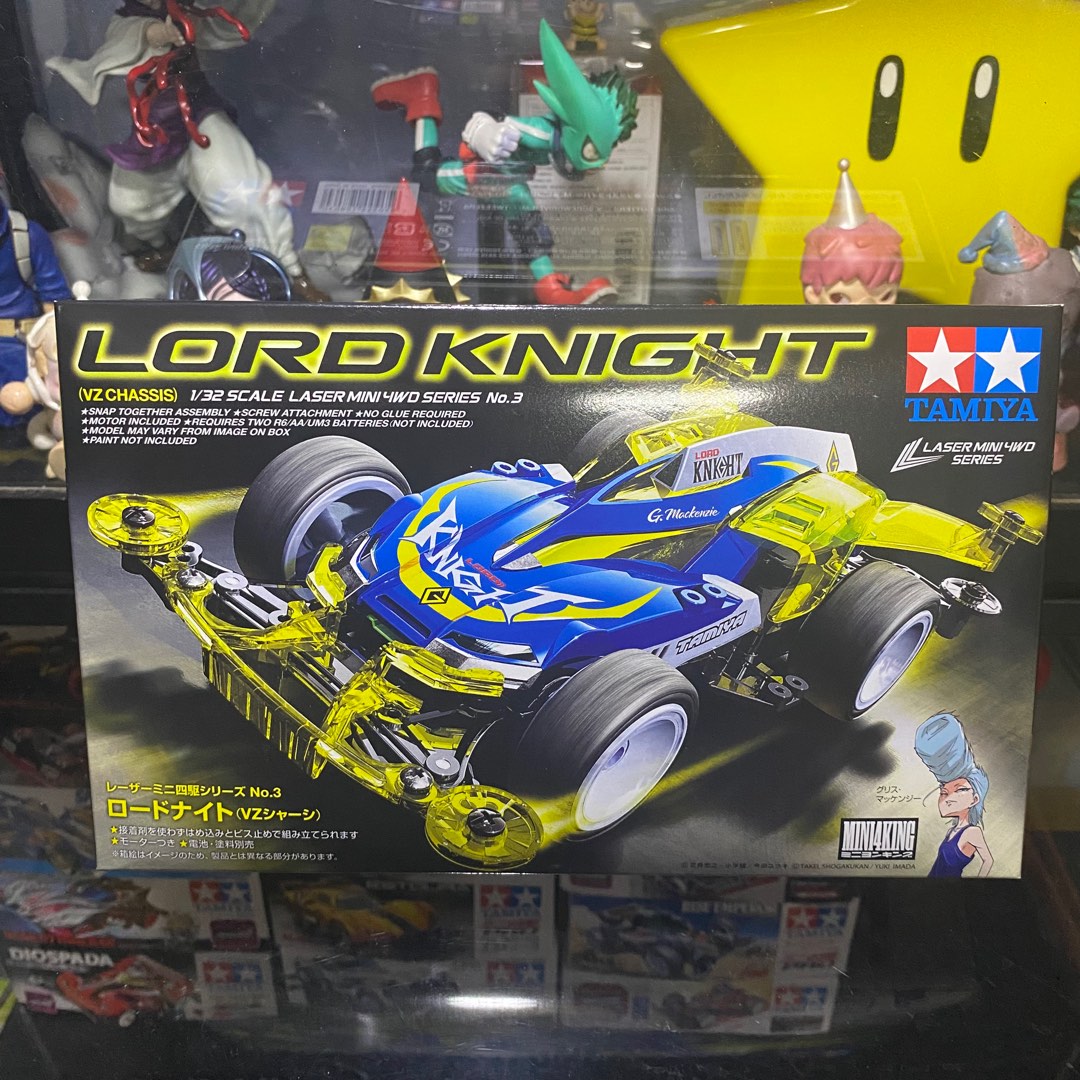 LORD KNIGHT Chassis VZ Tamiya mini4wd, Hobbies & Toys, Toys & Games on ...