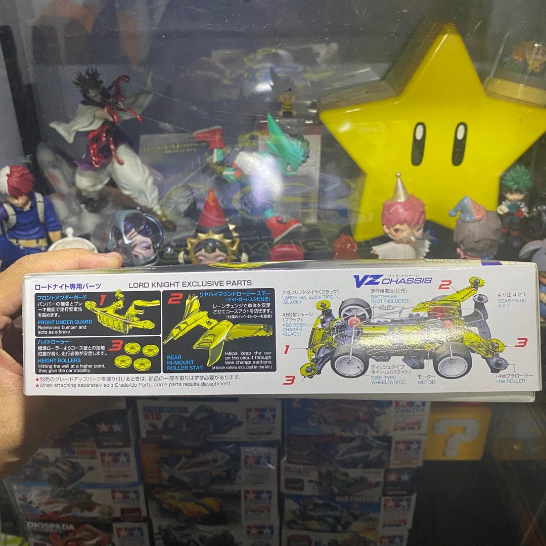LORD KNIGHT Chassis VZ Tamiya mini4wd, Hobbies & Toys, Toys & Games on ...