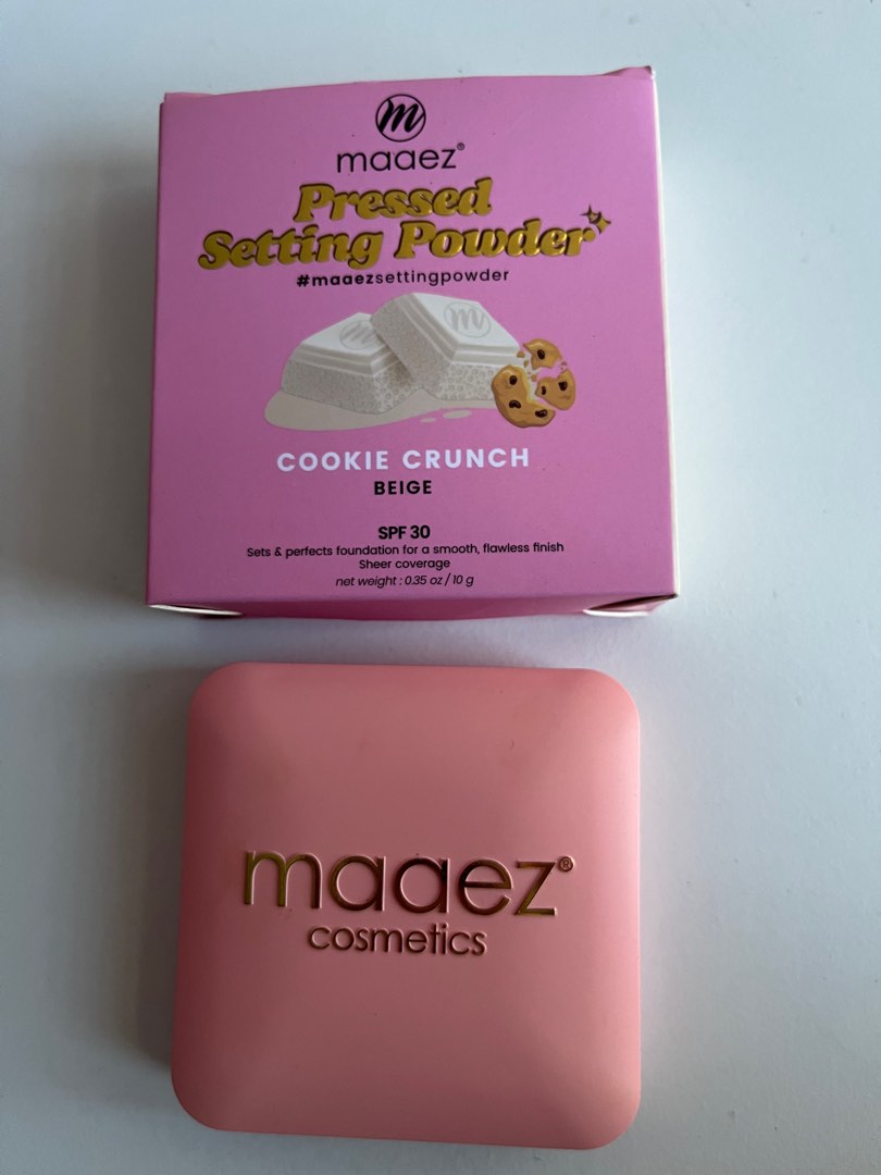 Maaez setting powder, Beauty & Personal Care, Face, Makeup on Carousell