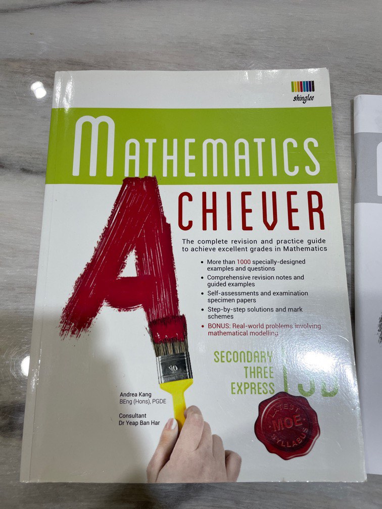 mathematics achiever 3B, Hobbies & Toys, Books & Magazines, Textbooks ...