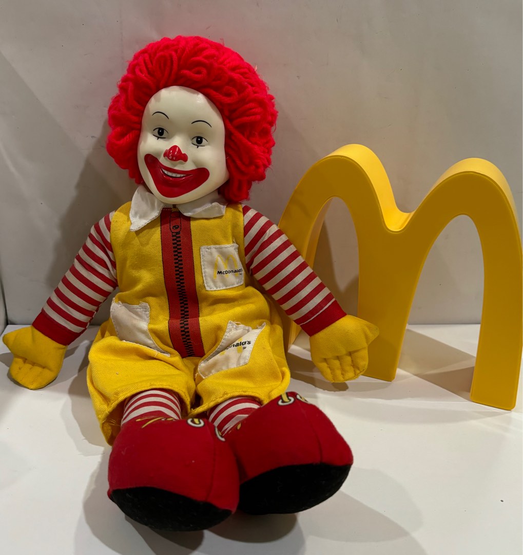 McDonald’s 1997 Ronald McDonald 15”/ 38cm, Hobbies & Toys, Toys & Games ...