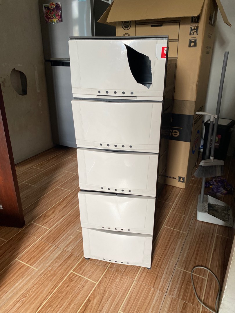 Megabox Slim Drawer 5 Layes, Furniture & Home Living, Furniture ...